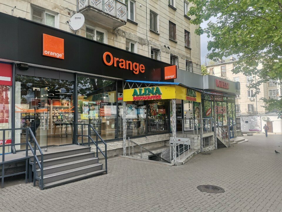 Cep telefonu ve aksesuarları satış mağazaları Orange, Kişinev, foto