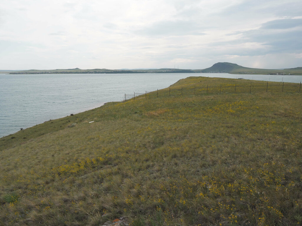 Plaj Пляж Мыс Белё, Hakasya, foto