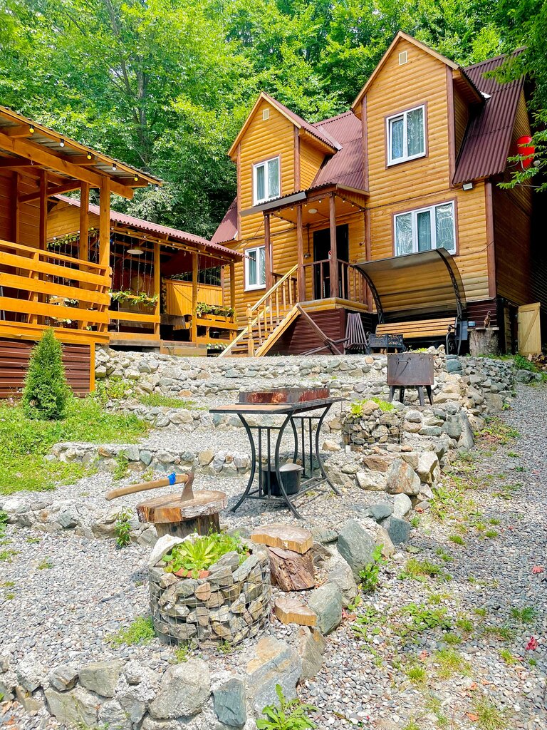 Resort oteller, tesisler Ochag, Karaçay‑Çerkez Cumhuriyeti, foto