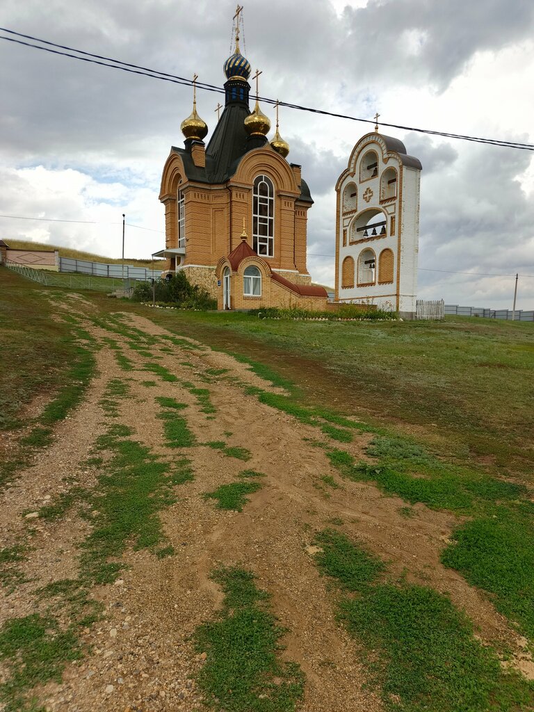 Manastır St. Nicholas Monastery Svyatye Peschery, Orenburgskaya oblastı, foto