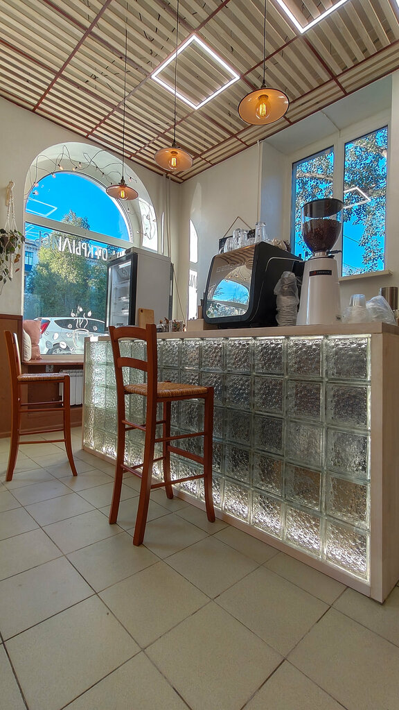 Kahve dükkanları Chernov Coffee, Samara, foto