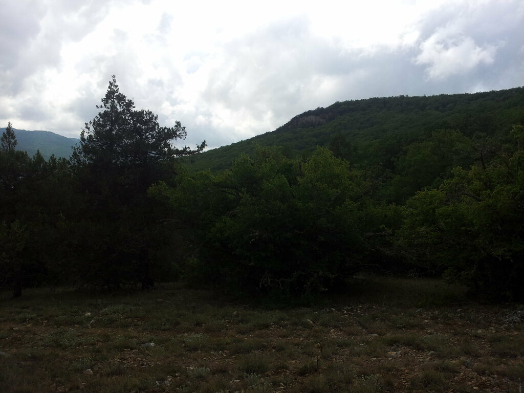 Dağ zirvesi Гора Каяташ, Sevastopol, foto