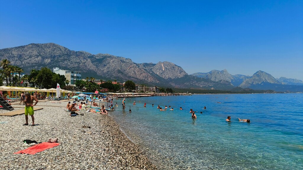 Plaj Şehir Plajı, Kemer, foto