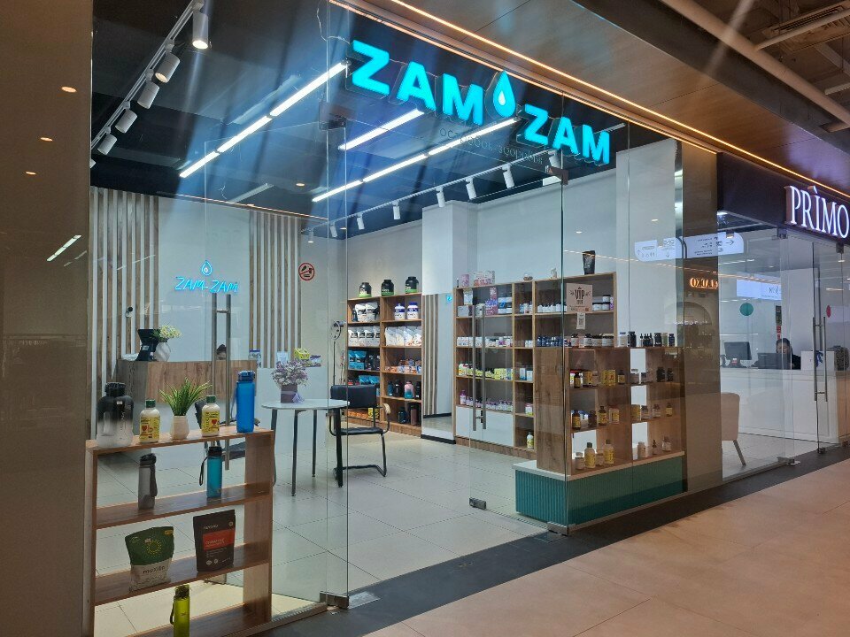 Besin takviyesi, aktariye Zam-Zam, Astana, foto