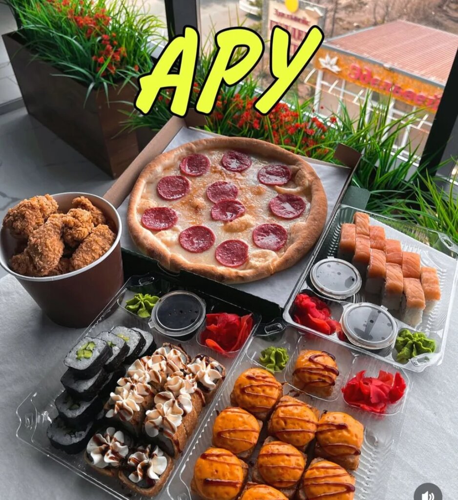 Suşi restoranı Paksushi, Taldıkorgan, foto