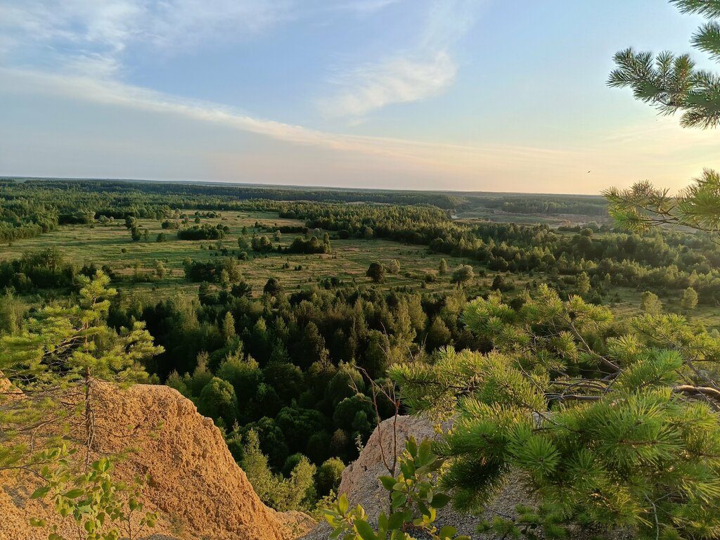 Dağ zirvesi Гремячевский террикон, Nijegorodskaya oblastı, foto