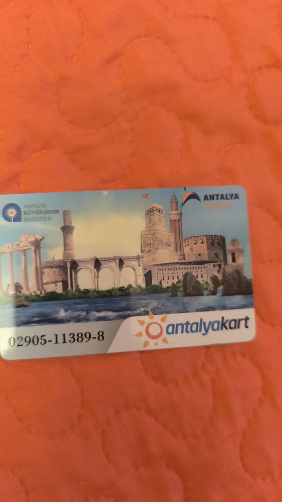 Yolcu bileti otomatı Antalyakart, Antalya, foto