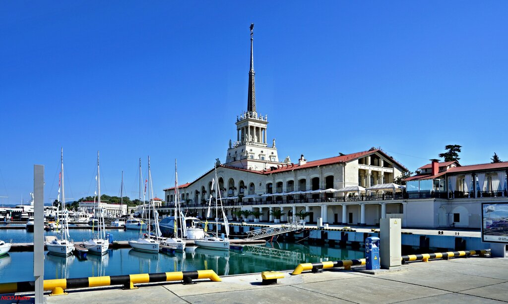 Turistik yerler Sochi Marine Station, Soçi, foto
