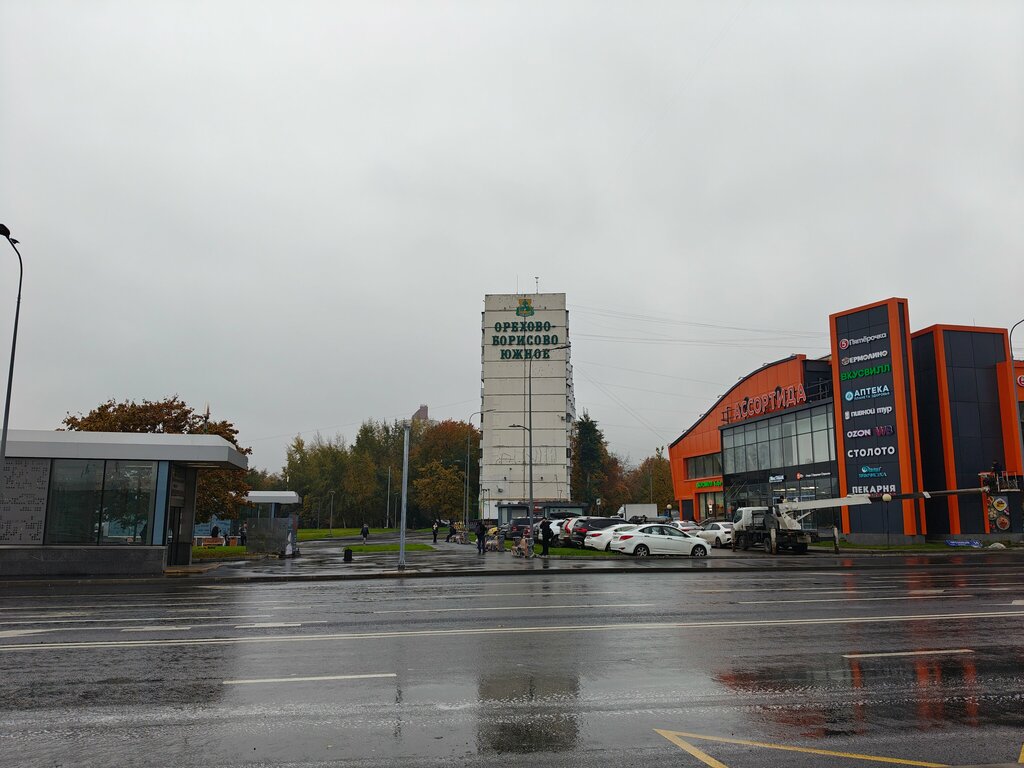 Giriş işareti Орехово-Борисово Южное, Moskova, foto