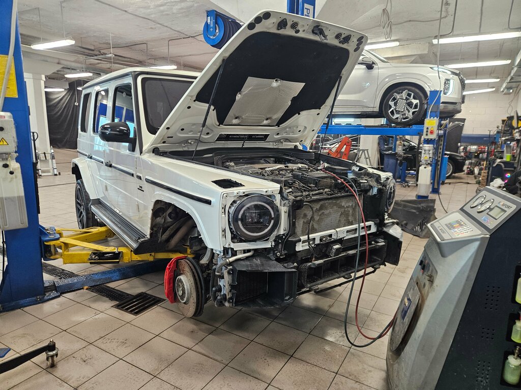 Otomobil servisi Sto-avto, Moskova, foto