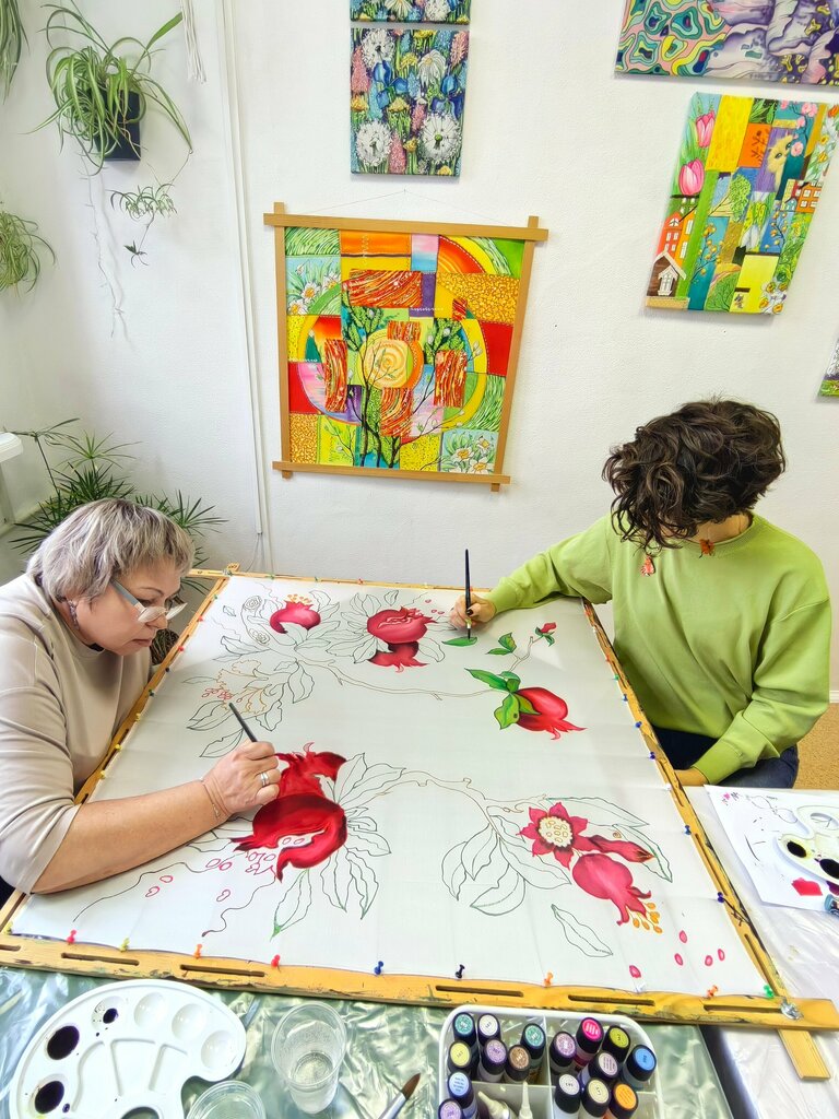 Sanat atölyeleri Виктория Давыдова Роспись по ткани Батик, Samara, foto