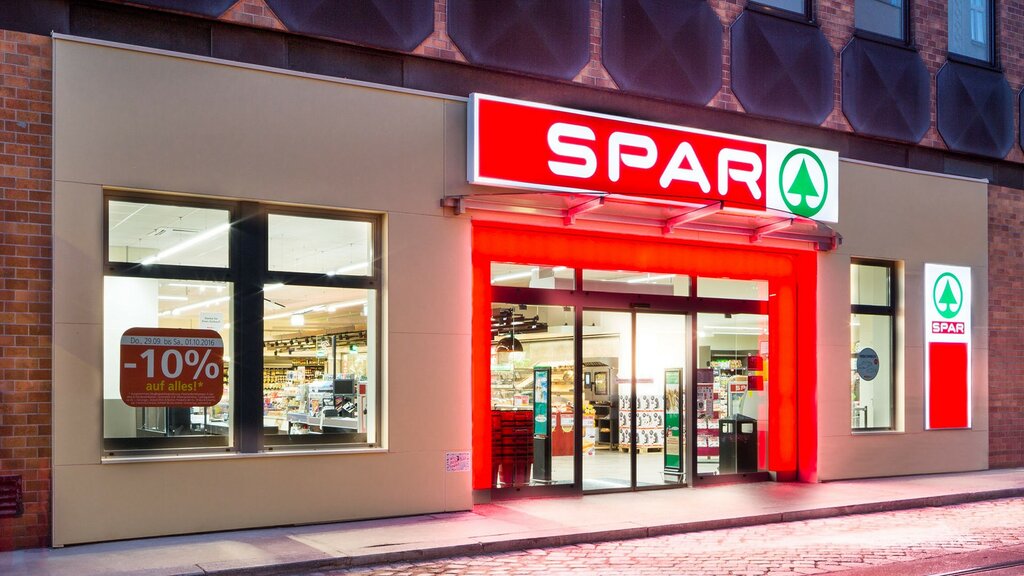 Süpermarket Spar, Viyana, foto