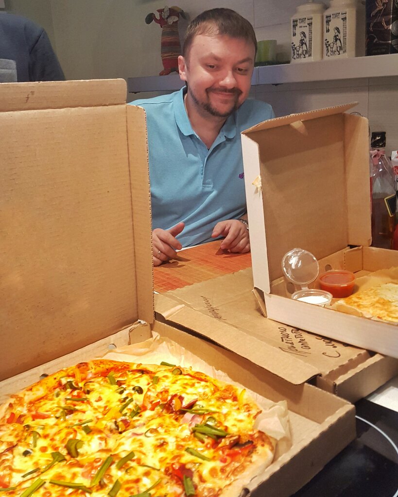 Hazır yemek teslim servisleri Potehin pizza, Novosibirskaya oblastı, foto