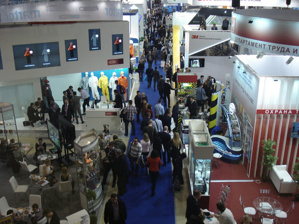 Fuarcılık firmaları Orgtechcentre Interopttorg, Moskova, foto