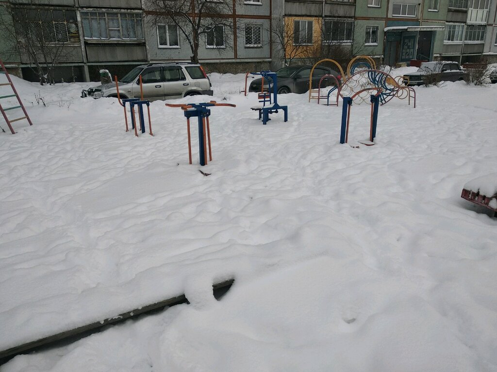 Spor alanı Тренажерная площадка, Novosibirsk, foto