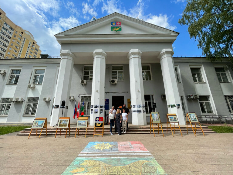 Belediyeler, devlet daireleri Ochakovo-Matveyevskoye District Administration of Moscow, Moskova, foto