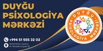 Duyğu İnkişaf və Psixologiya Mərkəzi (City of republican subordination Baku, Narimanov district, Ceyhun Hacibеyli Street, 141A), psikologlar  Bakü'den