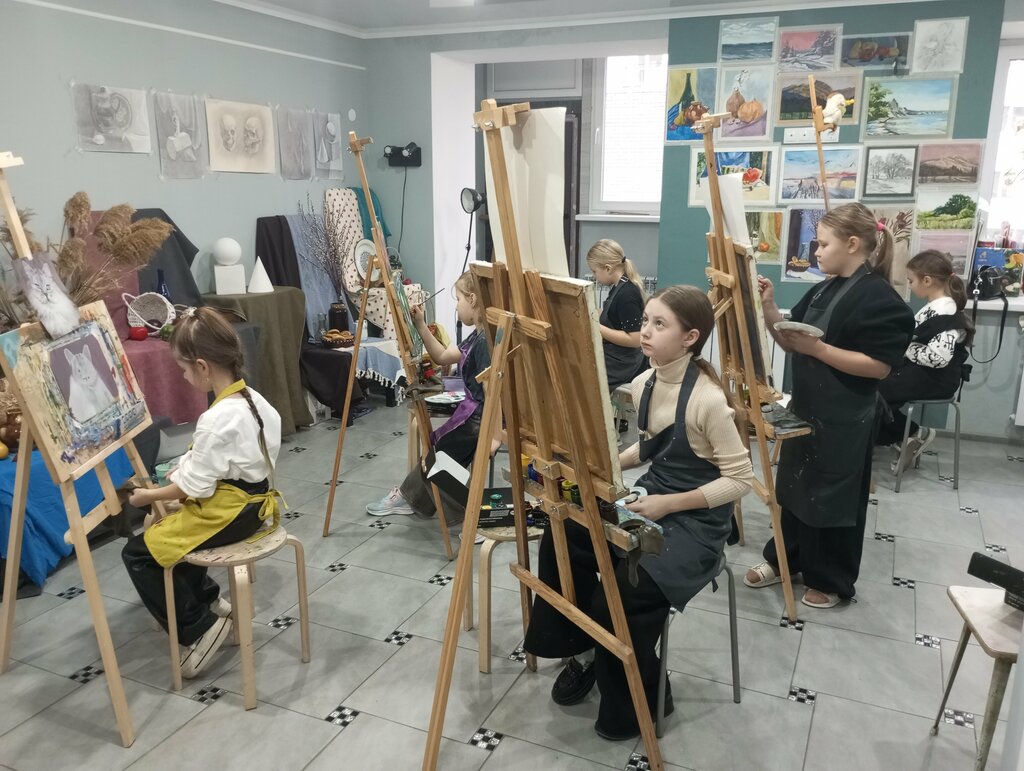 Sanat okulları В цвете, Saratov, foto