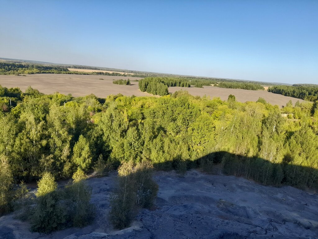 Dağ zirvesi Террикон шахты № 4, Tulskaya oblastı, foto