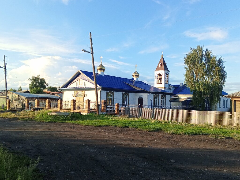 Ortodoks kiliseleri Pokrova Presvyatoy Bogoroditsy v Kamne-na-Obi Church, Kamen‑na‑Obi, foto
