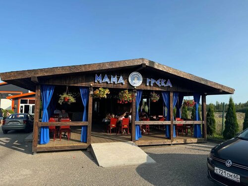 Kafe Мама Грека, Pskovskaya oblastı, foto