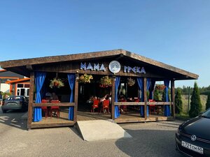 Мама Грека (Vaulinogorskoye shosse No:31, derevnya Kotovo), kafe  Pskovskaya oblastından
