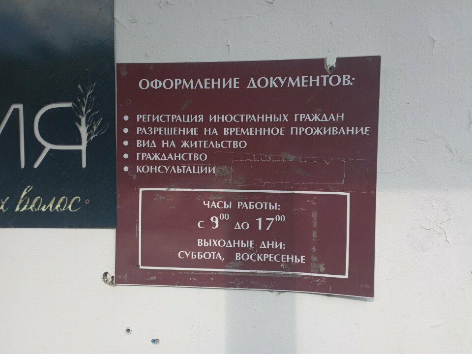 Göçmen büroları Компания по оформлению документов иностранным гражданам, Kurgan, foto