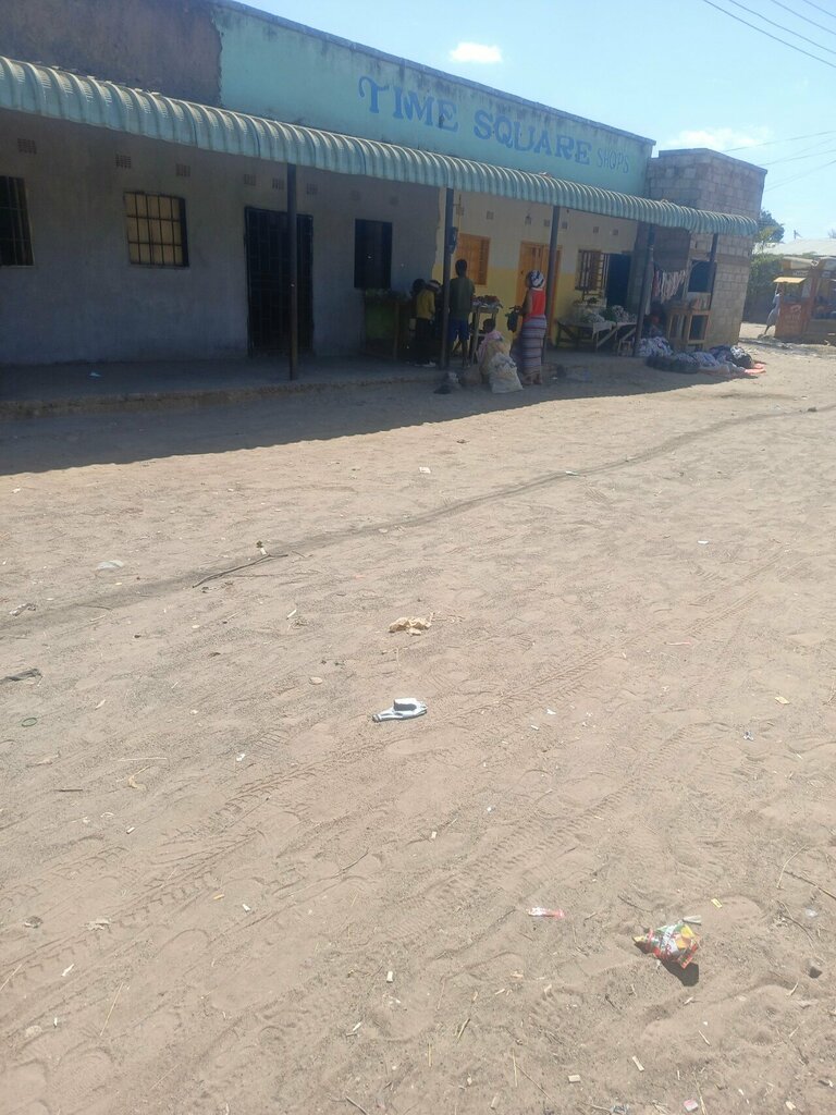 Market Time square shops, Lusaka, foto