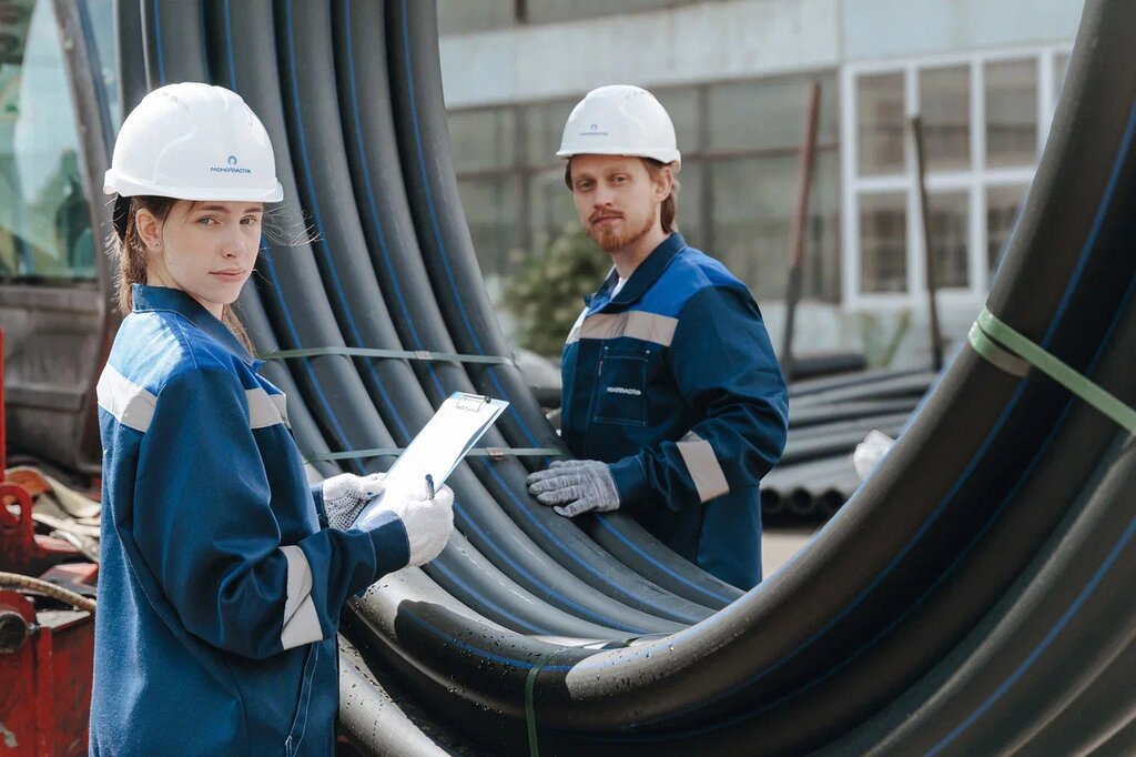 Boru tesisatı ve aksesuarları Monoplastik, Nijni Novgorod, foto