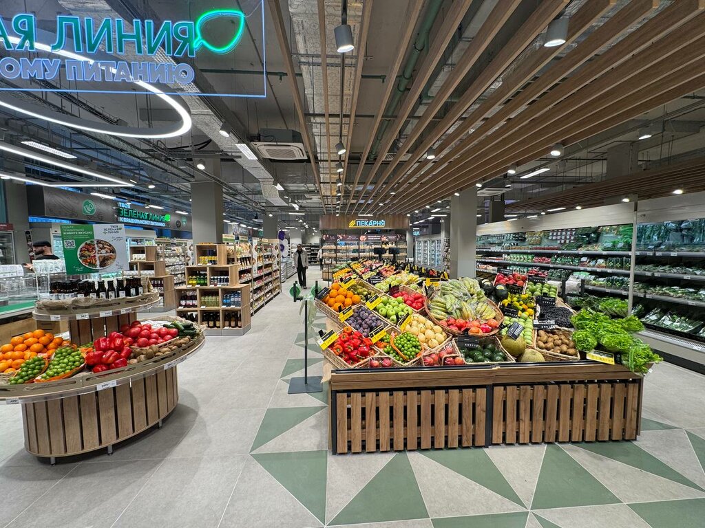 Süpermarket Перекрёсток, Tiumen, foto