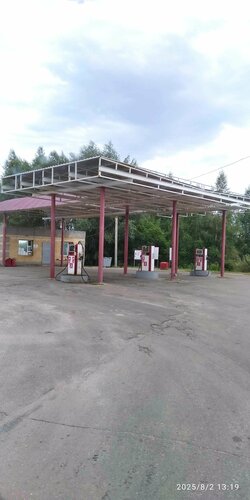 Benzin istasyonu Lukoil, Nijegorodskaya oblastı, foto