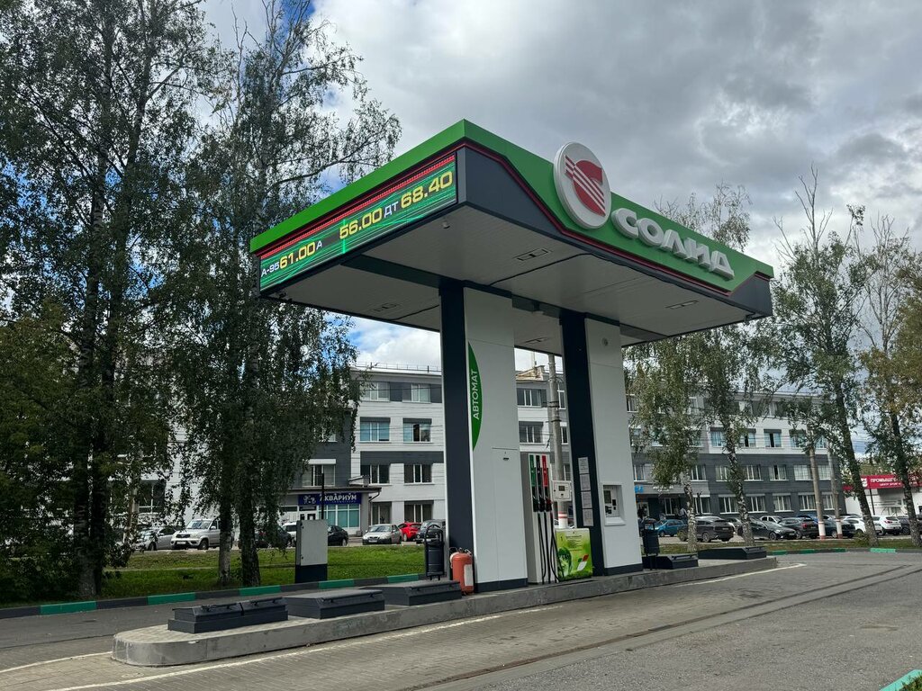 Benzin istasyonu Солид, Saransk, foto