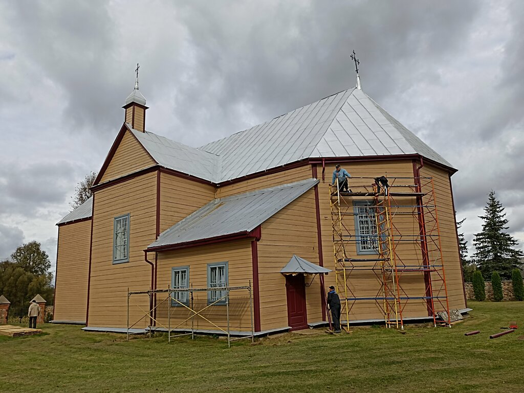 Katolik kiliseleri Костёл Девы Марии, Grodnenskaya oblastı, foto