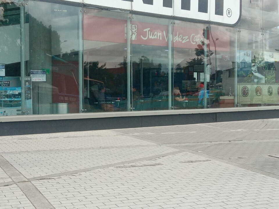 Kahve dükkanları Juan Valdez Cafe, Bogota, foto