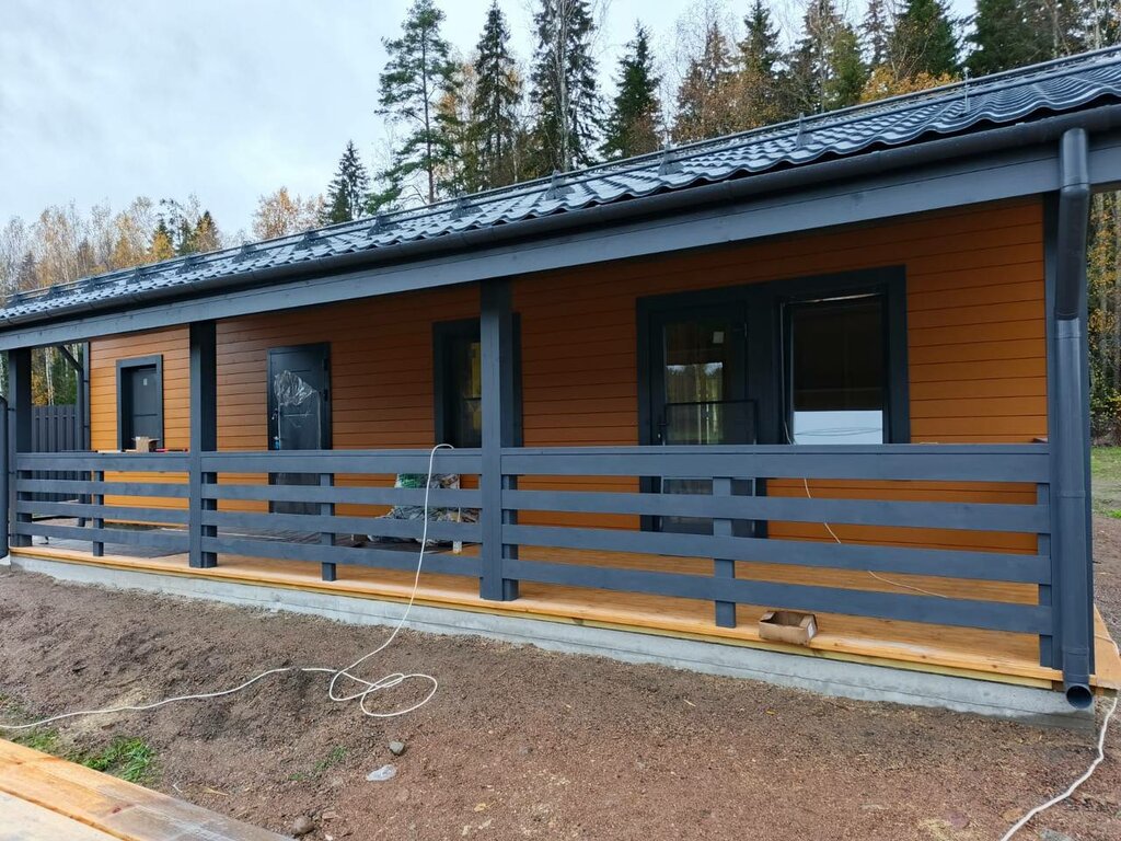 Yazlık ev inşaatı Rya-Dom, Saint‑Petersburg, foto