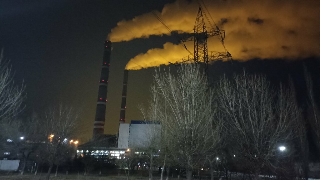 Elektrik santrali Ekibastuz Gres-1, Pavlodar eyaleti, foto