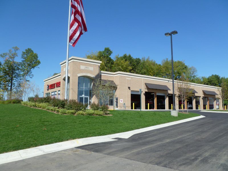 Express yağ değişim noktası Belle Tire, Michigan Eyaleti, foto