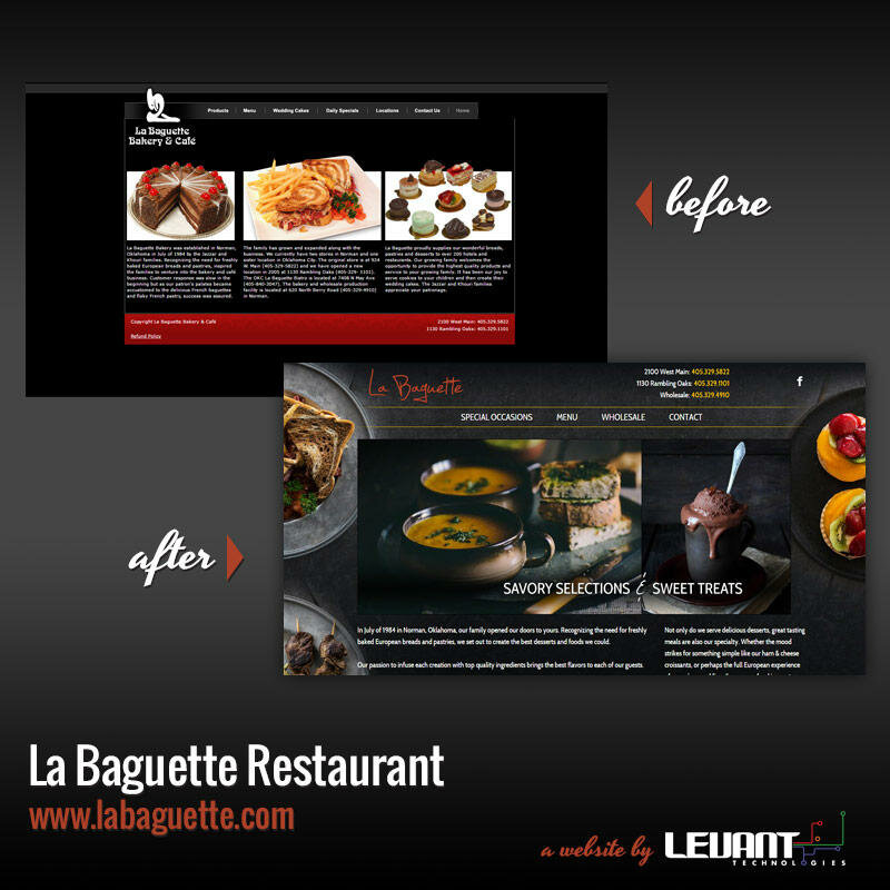 Web tasarım hizmetleri Levant Technologies, LLC, Norman, foto