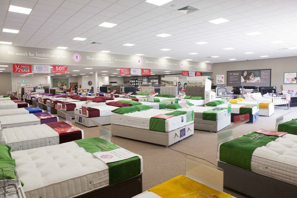 Mobilya mağazaları Dreams Blackburn, Blackburn, foto