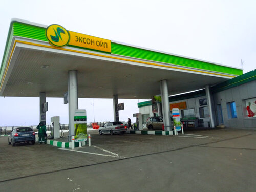Benzin istasyonu Ecson Oil, Rostovskaya oblastı, foto