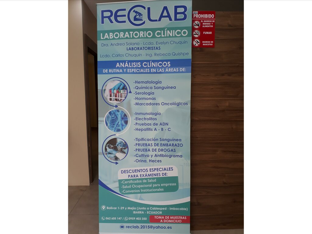 Tanı merkezleri Reclab Laboratorio Clínico Integral, , foto