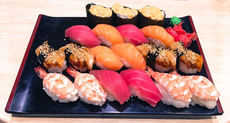 Suşi restoranı Nihoni, Moskova, foto