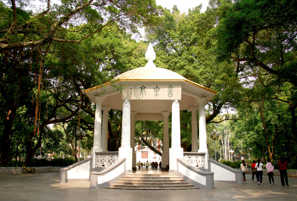 Kültür ve eğlence parkları Народный парк, Guangzhou, foto