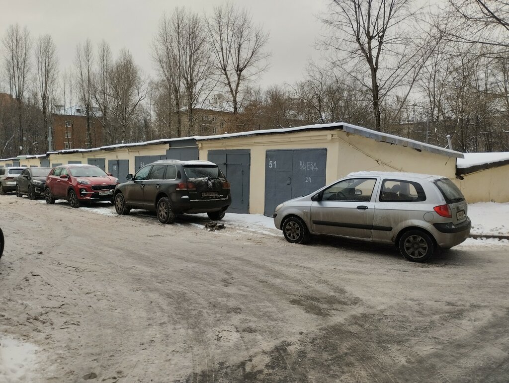 Garajlar Тополь, Moskova, foto