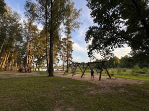 Пляж (Kaluga Region, Zhukov), plaj  Jukov'dan