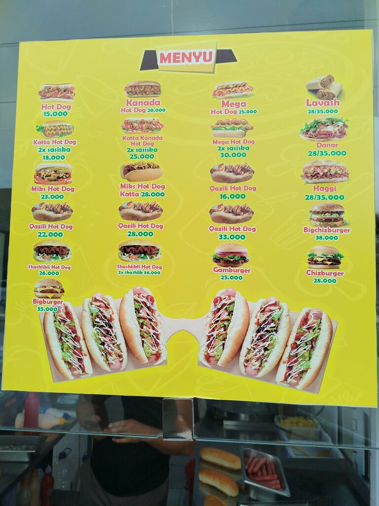 Fast food Fast food kiosk, Taşkent, foto