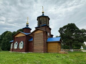 Церковь Святой Троицы (Shkolnaya ulitsa No:6А, selo Chyornoye), ortodoks kiliseleri  Tümen (Tiumenskaya) oblastından