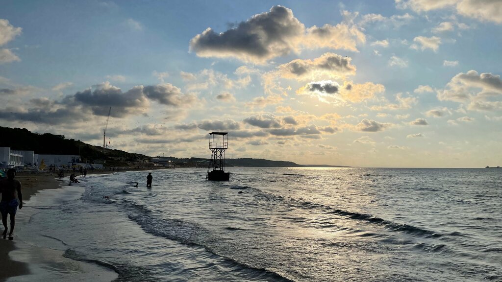 Plaj Kilyos Dalia Beach, İstanbul, foto