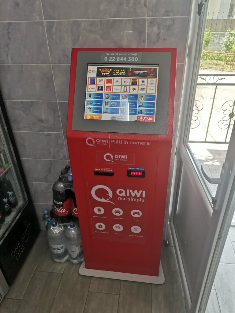 Ödeme terminali Qiwi, Kişinev, foto