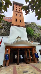 Tarihi Asansör Sergi Binası (İzmir, Konak, Turgut Reis Mah., Dario Moreno Sok., 42), turistik yerler  İzmir'den